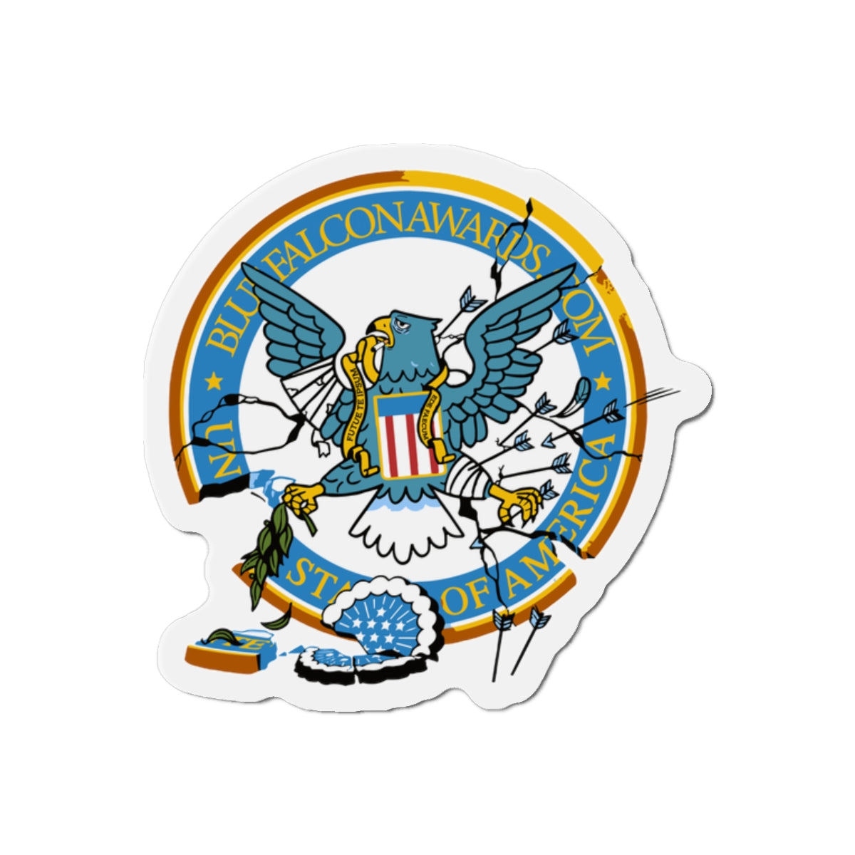 BFA SHIELD Magnet – Blue Falcon Awards