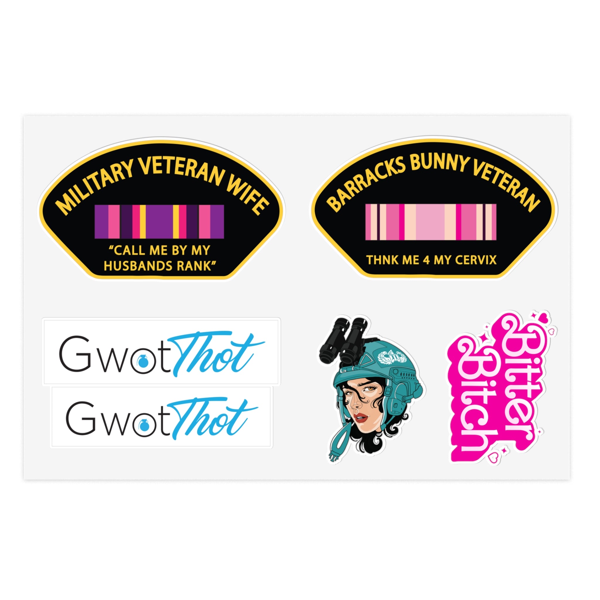 GWOTHOT Stickers – Blue Falcon Awards