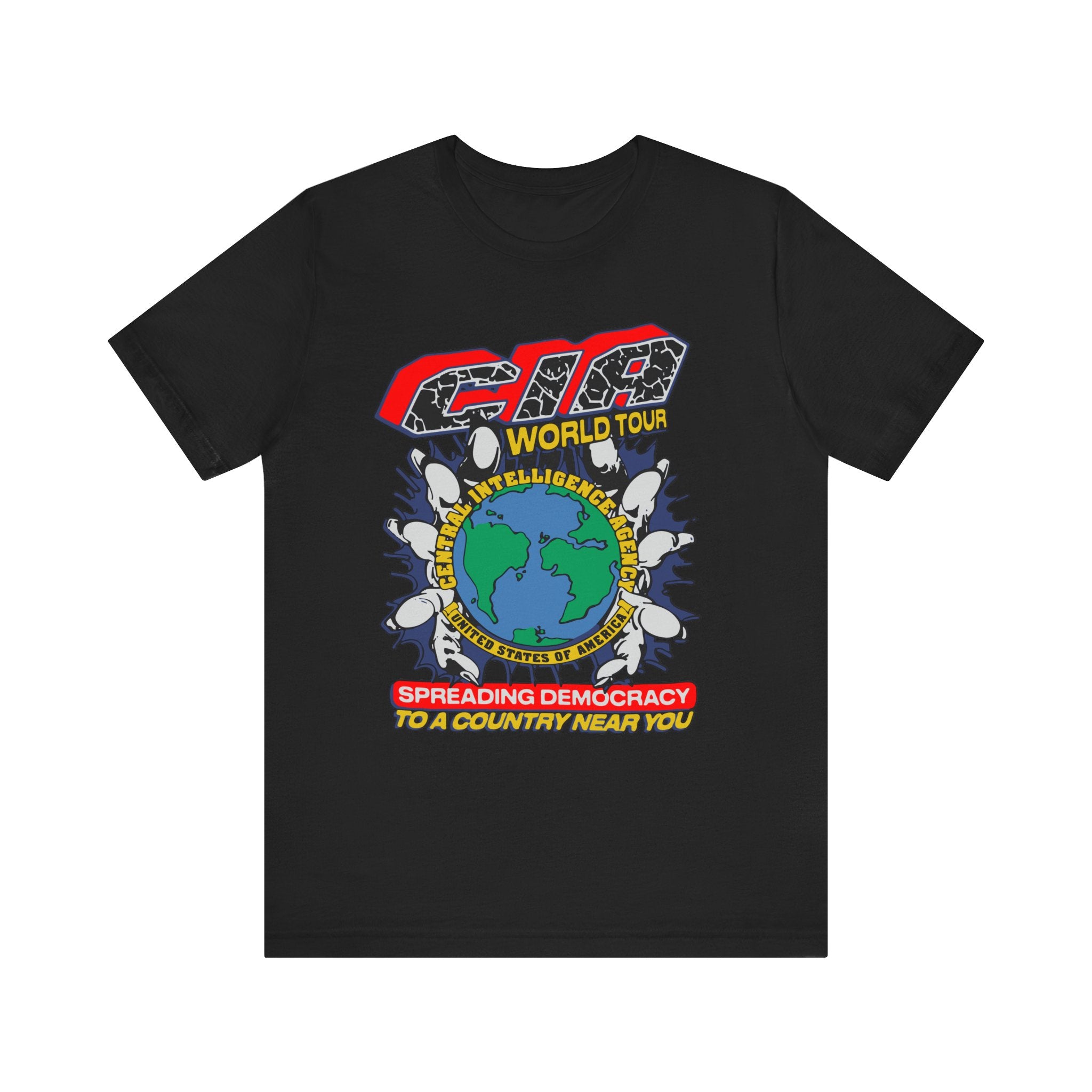 CIA WORLD TOUR Tee – Blue Falcon Awards