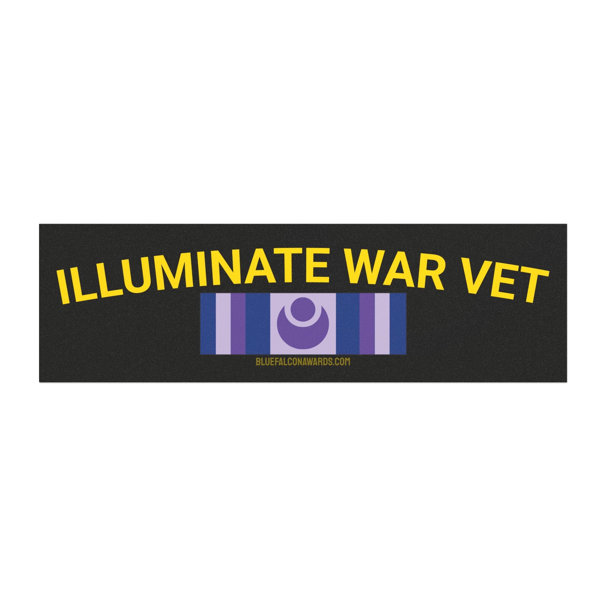 ILLUMINATE WAR VETERAN Car Magnet (Helldivers 2) – Blue Falcon Awards