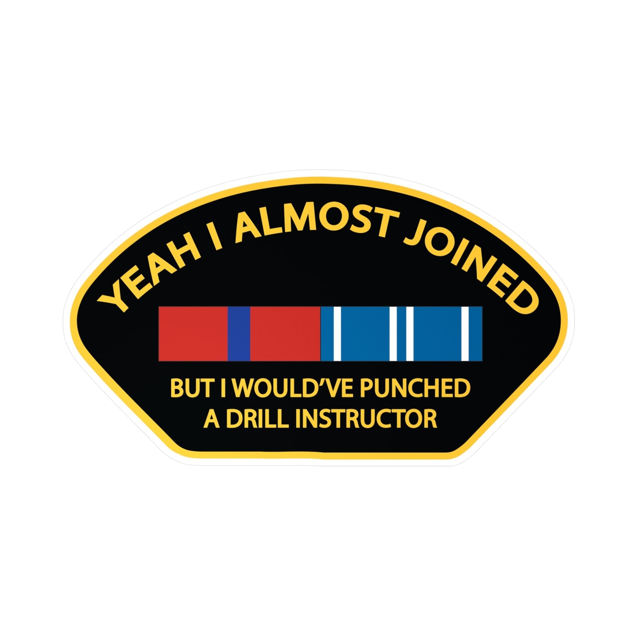 ALMOST JOINED STICKER – Blue Falcon Awards