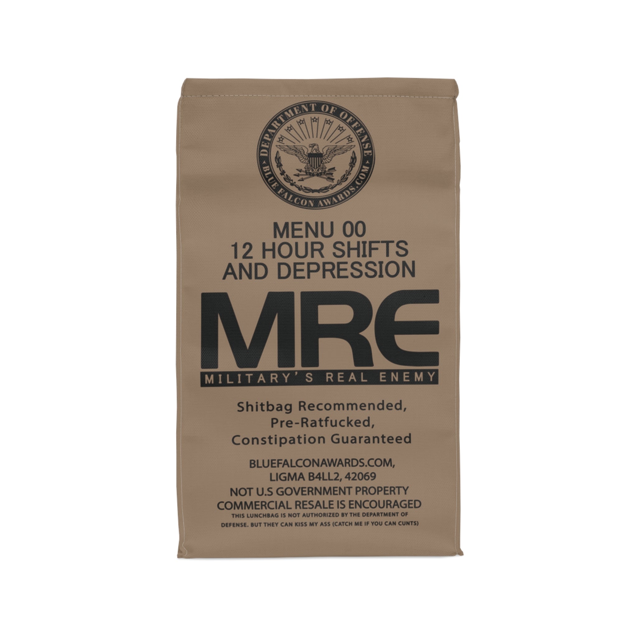 MRE Lunch Bag – Blue Falcon Awards