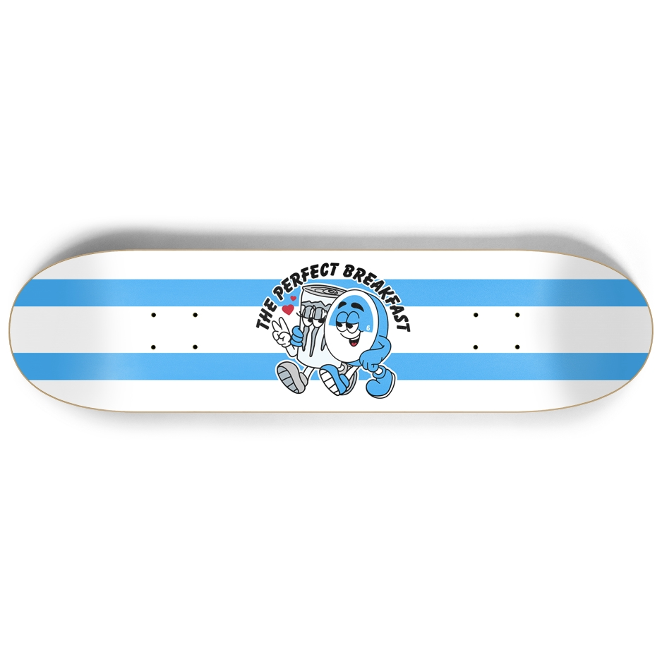 Perfect Breakfast Skateboard – Blue Falcon Awards