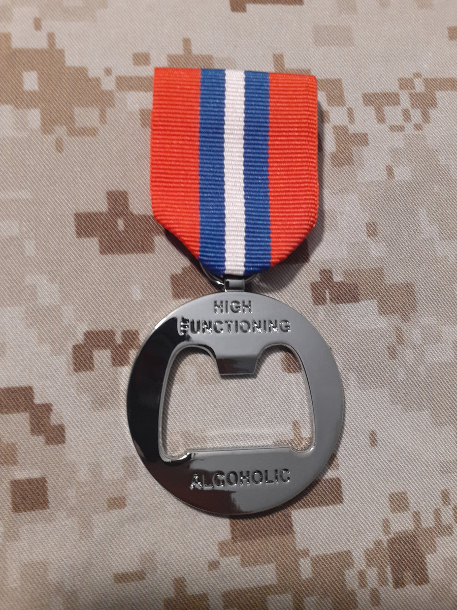 HIGH FUNCTIONING ALCOHOLIC AWARD – Blue Falcon Awards